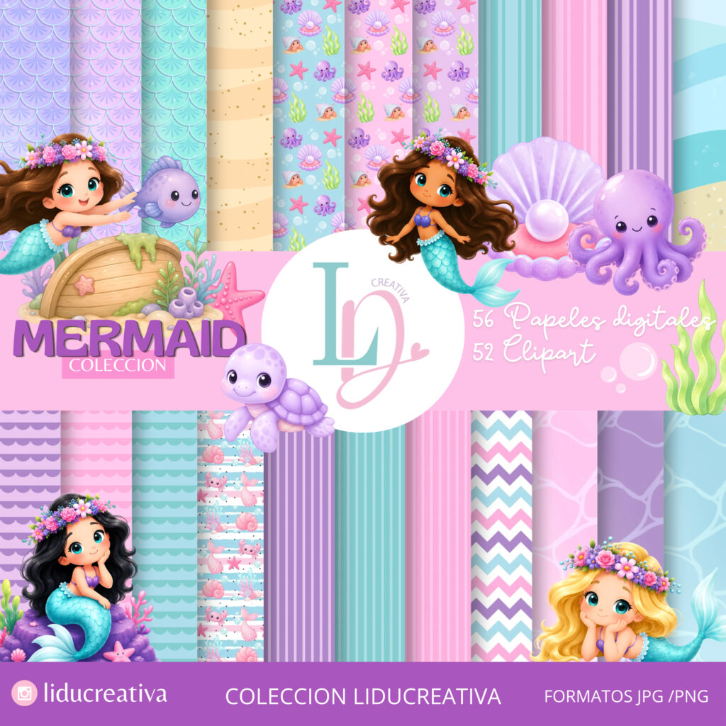 COLECCION MERMAID – liducreativa